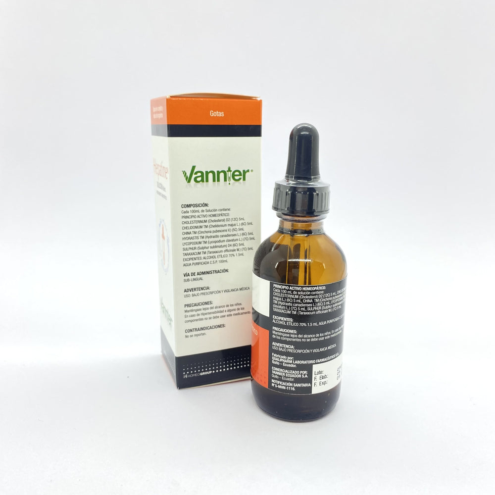 Hepatine Vannier | Cuidado del higado y salud digestiva natural